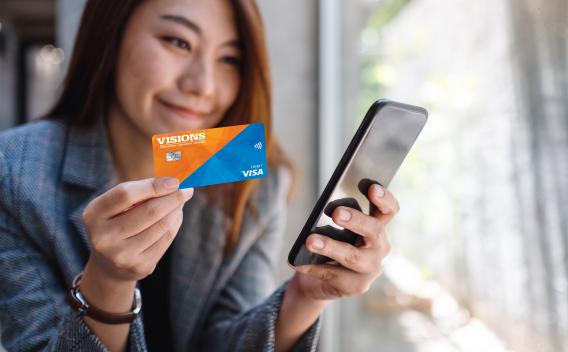 Your Debit Card for Daily Spending | Visions Federal Credit Union